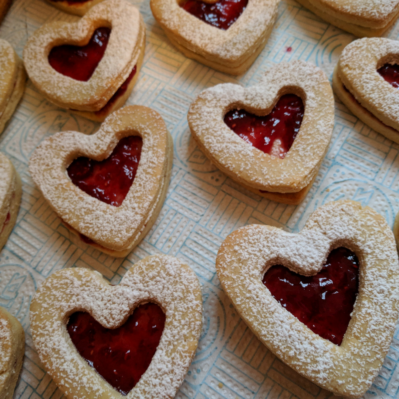 Recette de sablés fourrés à la confiture - Madame Dree